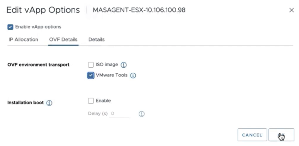 Automate deployment of NetScaler ADM agent on VMware ESXi